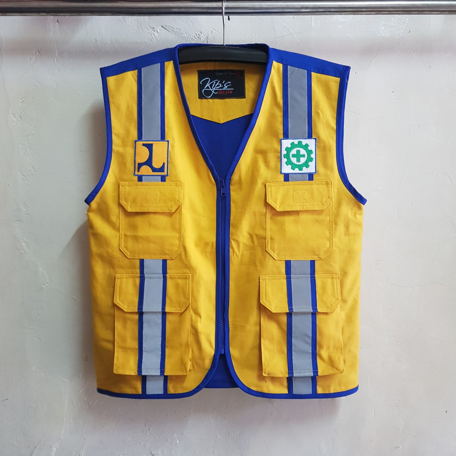 Rompi Lapangan Kementerian PUPR, Rompi Kanvas - Kips Style