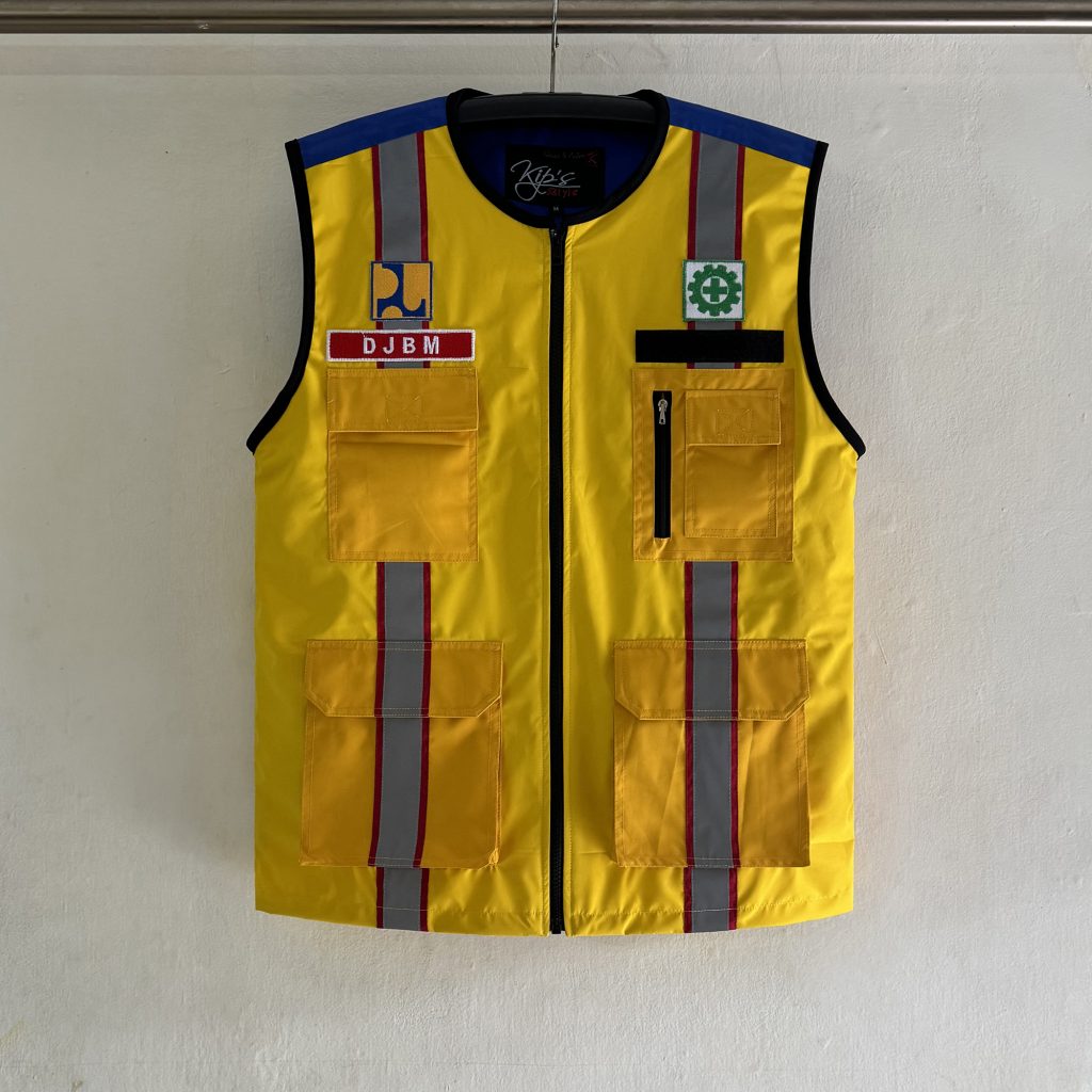 Rompi Safety DJBM PUPR Kalsel, Rompi WP - Kips Style