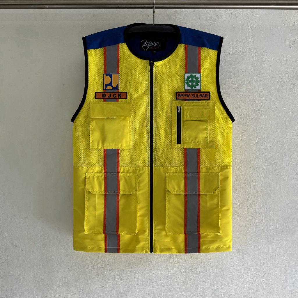 Rompi Jaring dan WP, Seragam Rompi Lapangan PUPR - Kips Style